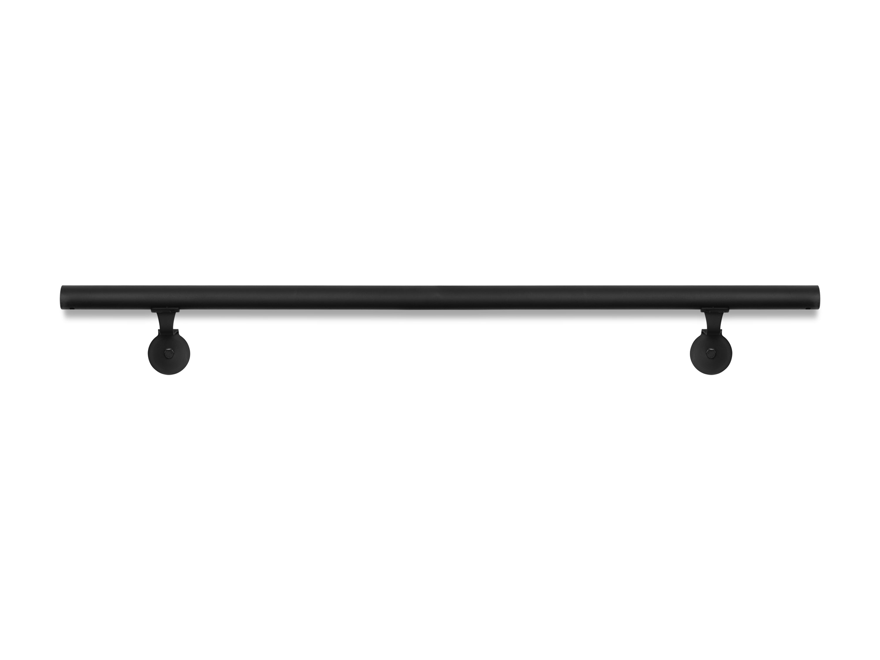 Modern Black Iron Pipe Handrail – SI Handrails
