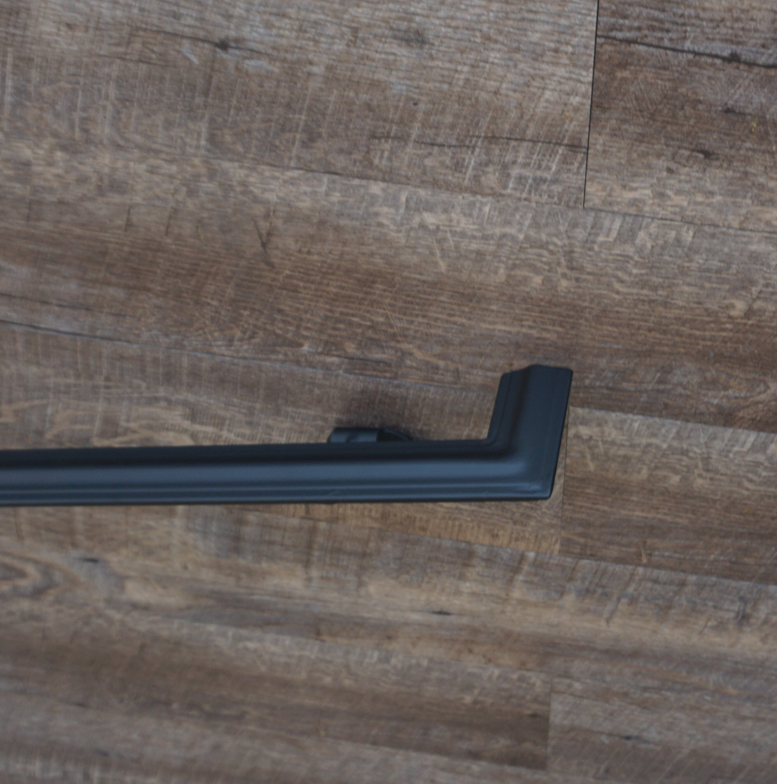 Hand Forged Modern Wrought Iron handrail, End Wall Mount steel hand ra ...