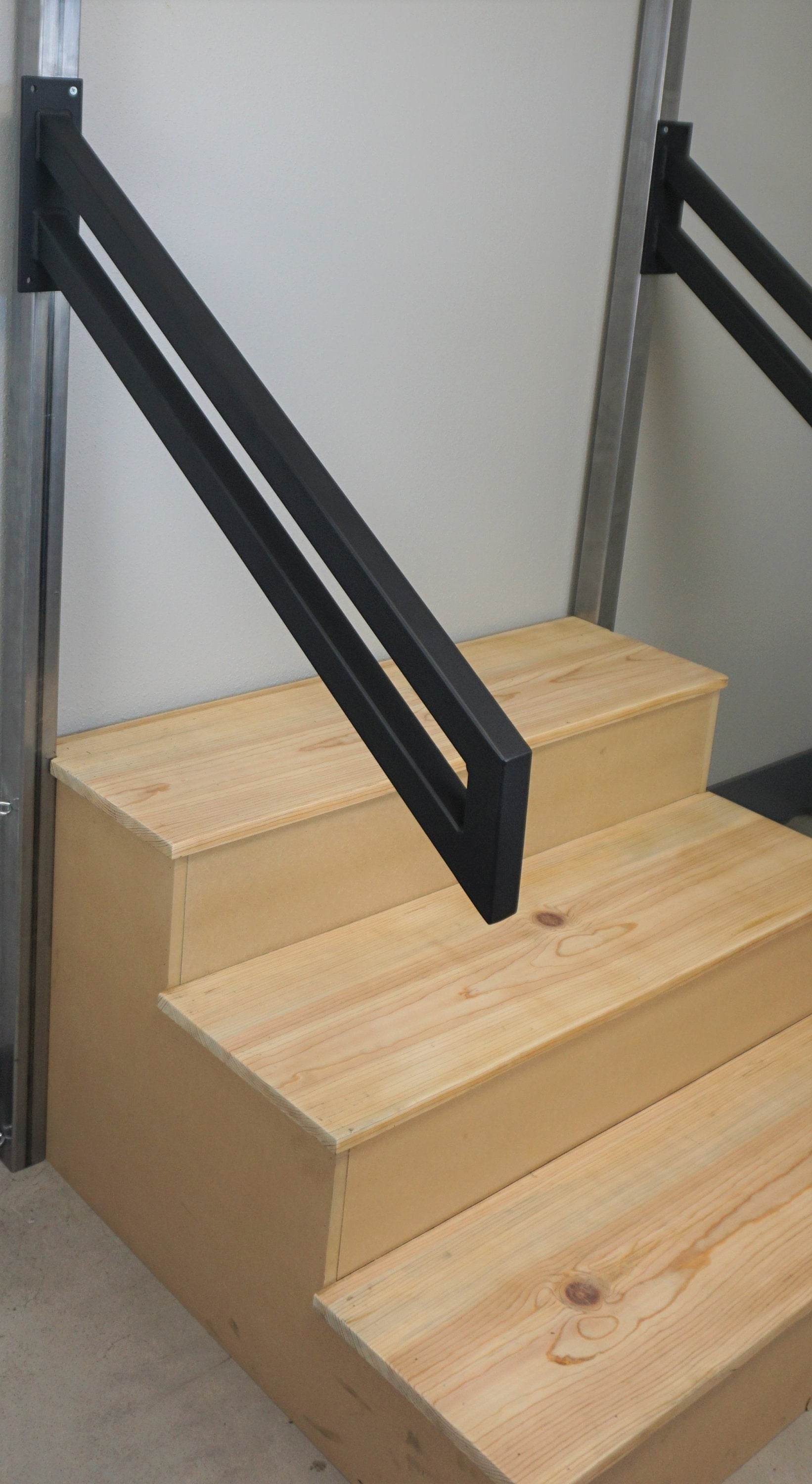 Wrought Iron Handrail For Stairs | Model 3 – SI Handrails